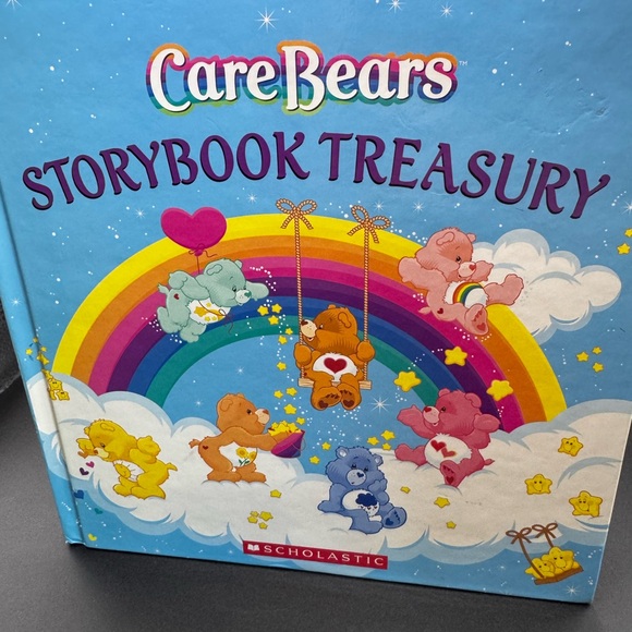 Care Bears | Other | Care Bears Blue And Yellow Scholastic 204 Book ...